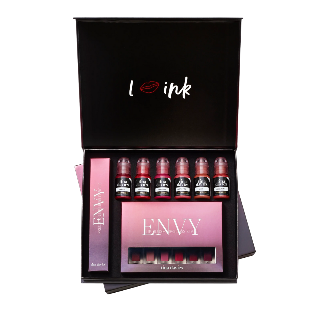 Tina Davies I Love Ink Lip Collection - ENVY – Browshop